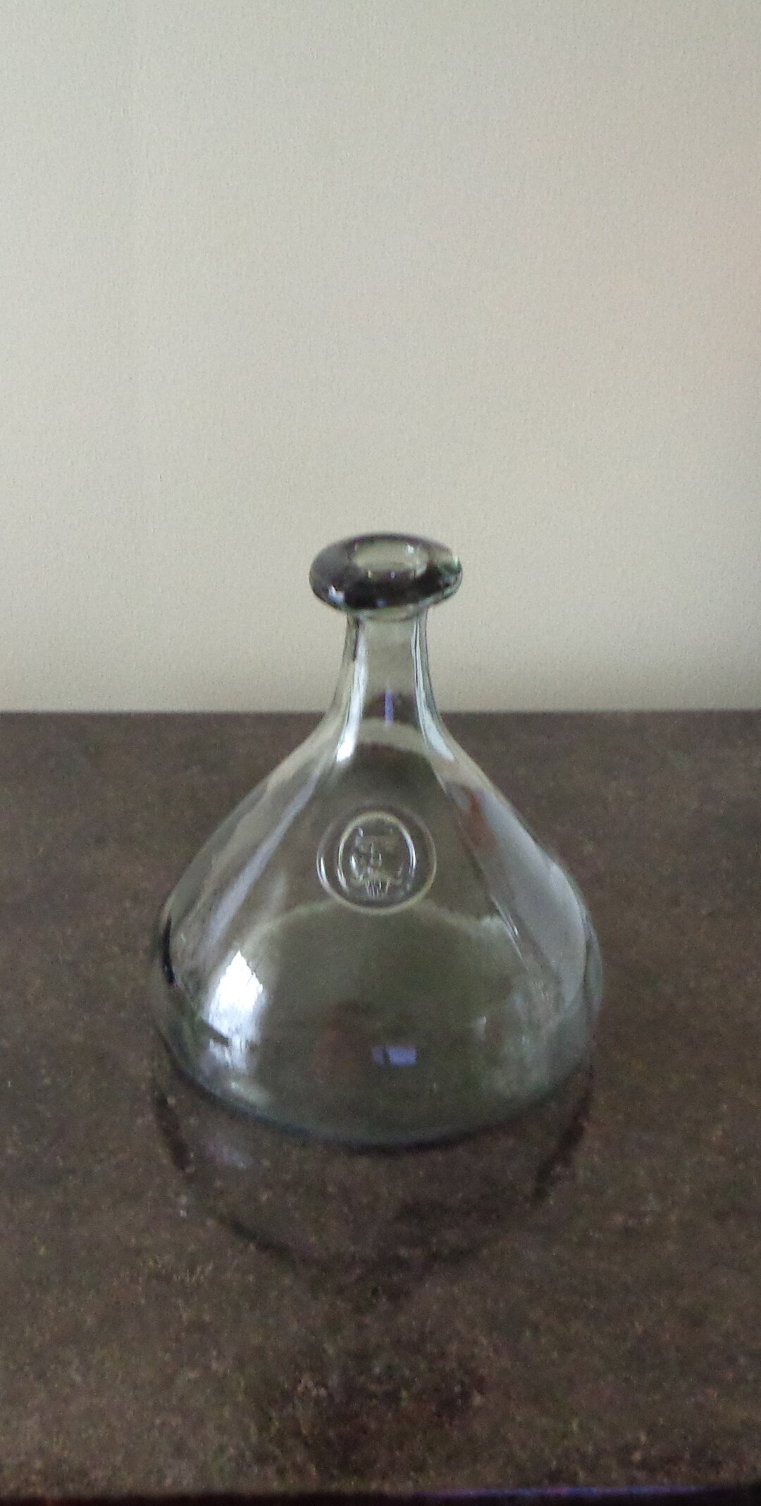 Vintage Large Holmegaard Viking Decanter Greenish Gray Glass - Etsy