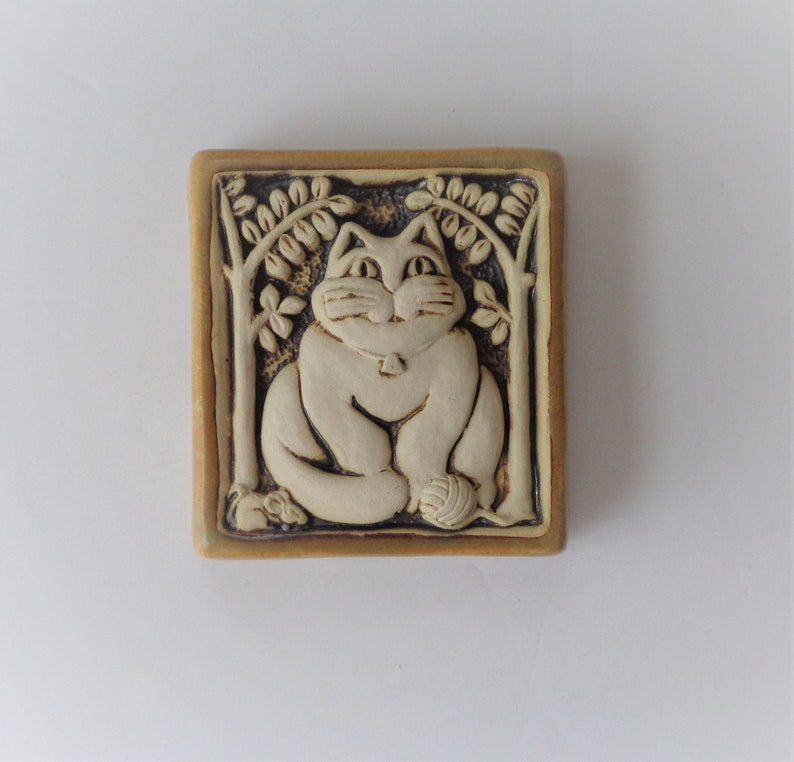 Vintage Carruth Small Concrete Stone Wall Plaque Hanging - Etsy