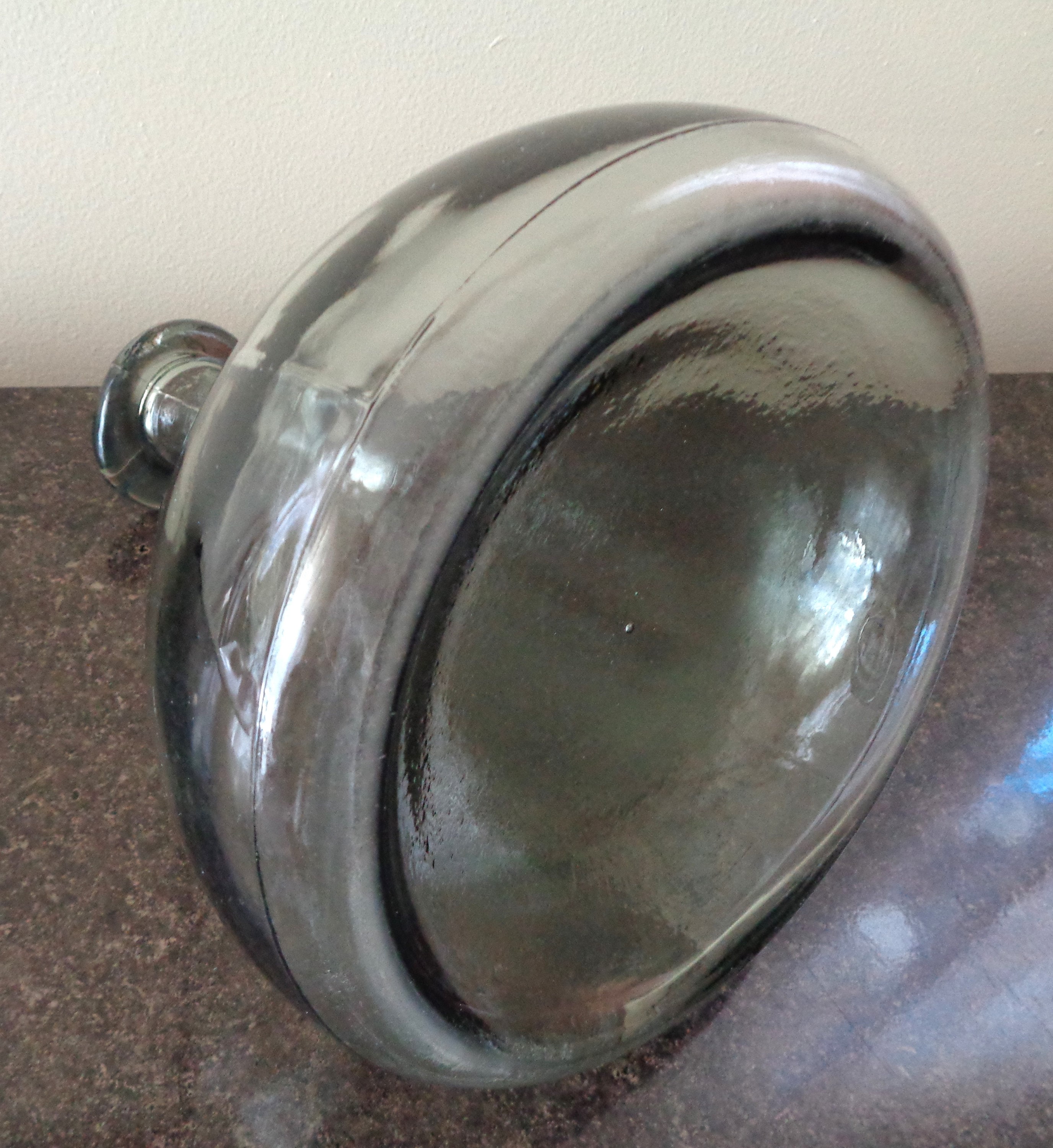 Vintage Large Holmegaard Viking Decanter Greenish Gray Glass - Etsy