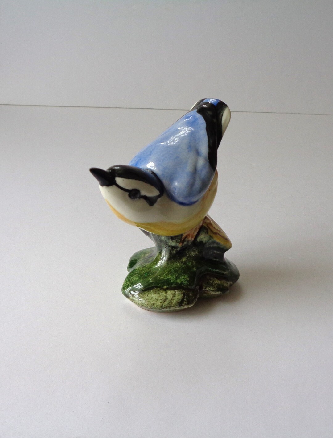 Vintage Stangl Pottery Bird Red Breasted Nuthatch 3851 - Etsy