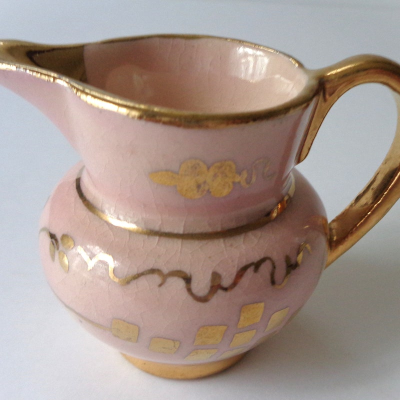 Lusterware Pitcher - Etsy