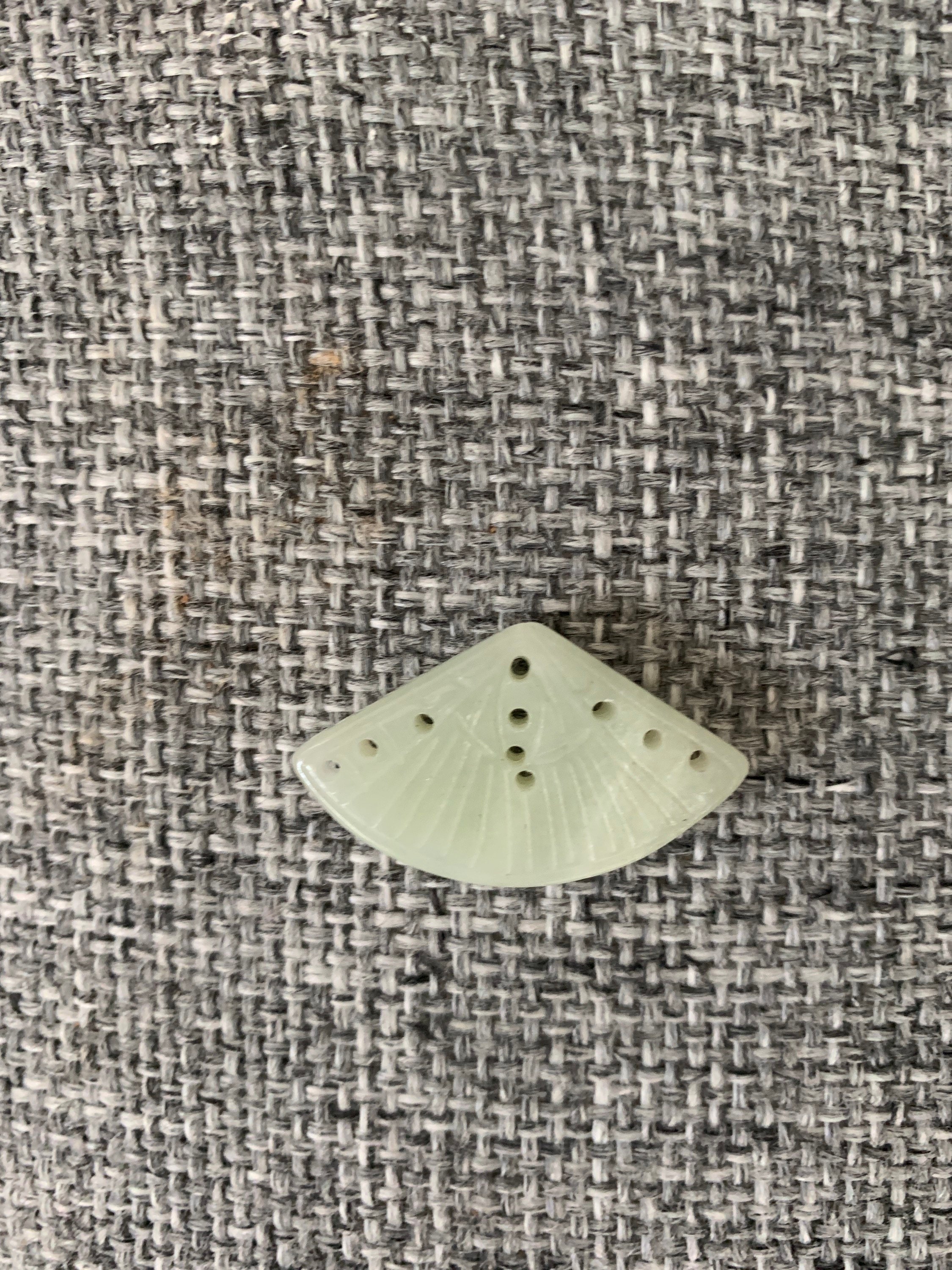 New Jade Fan Shaped Gemstones for Jewellery Making - Etsy UK