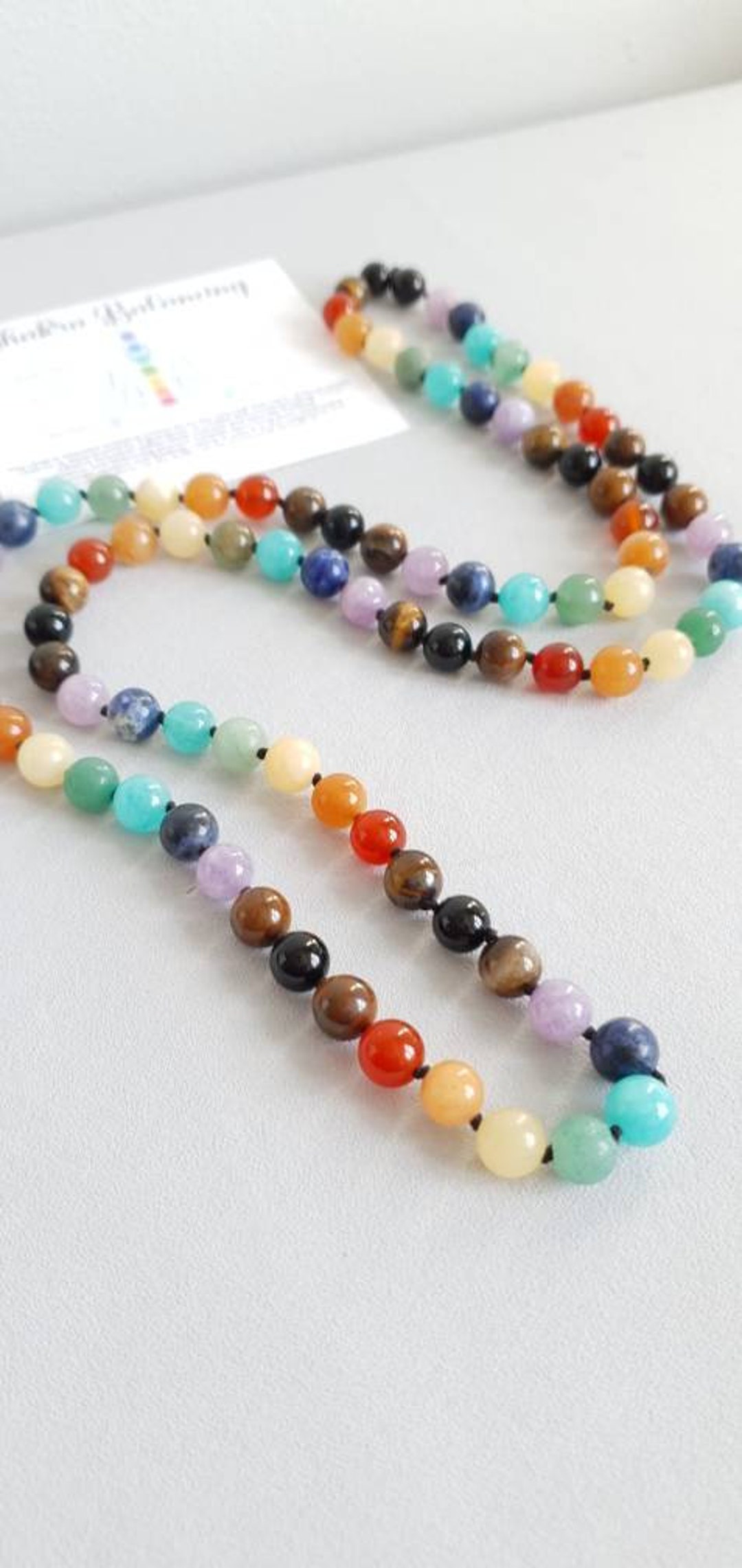 Chakra Necklace - Balancing Necklace - Etsy
