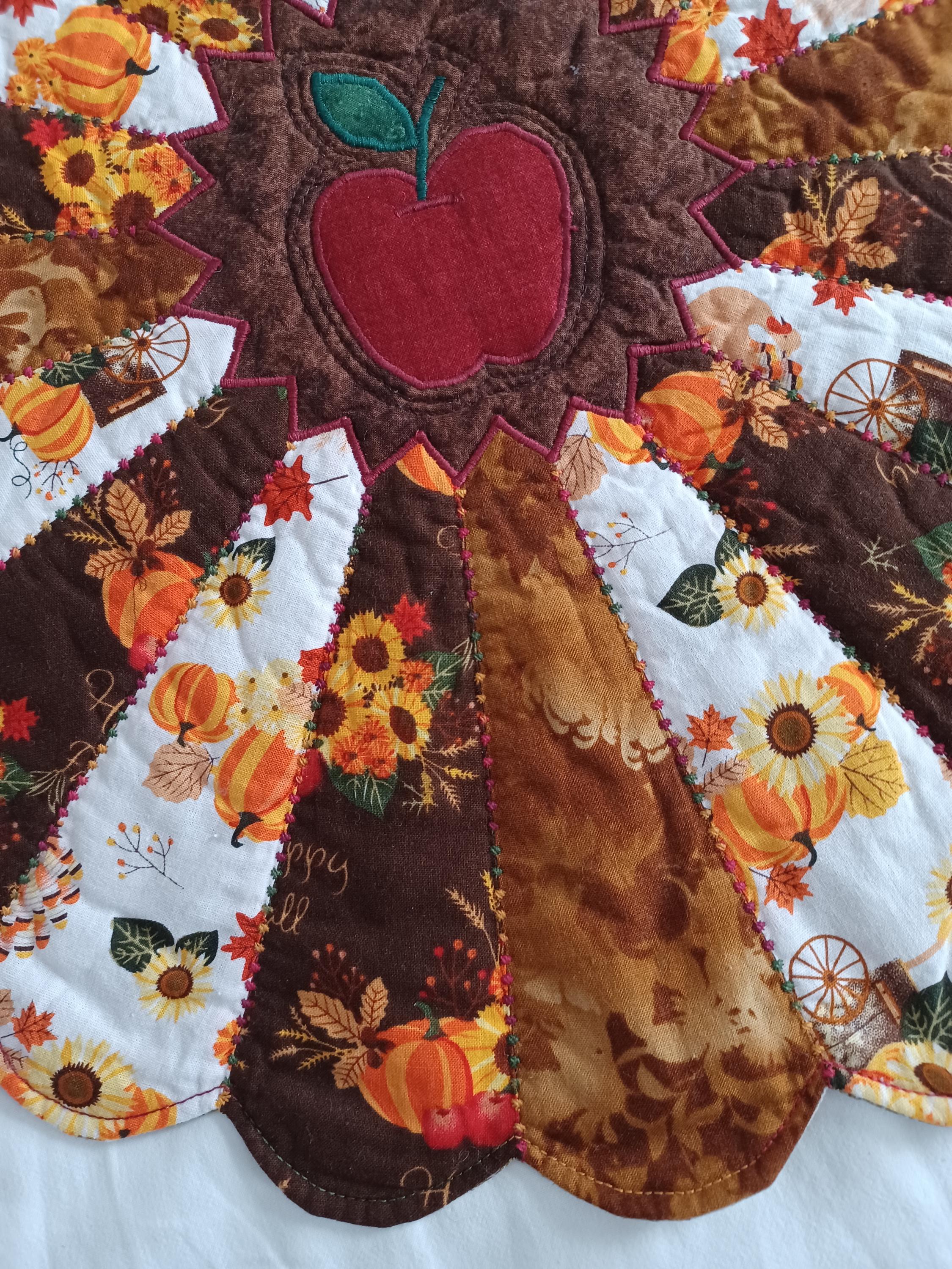 Harvest Dresden Plate Table Topper - Etsy