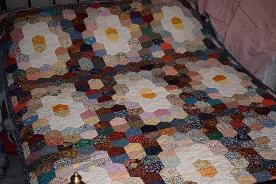 Extended Hexagon Quilt - Etsy