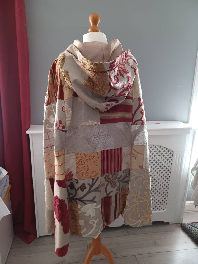 Streampunk Patchwork Cloak - Etsy