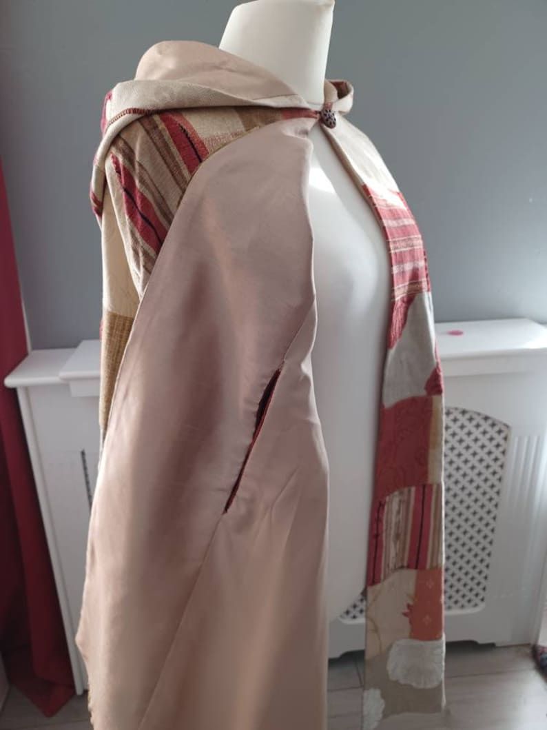 Streampunk Patchwork Cloak - Etsy