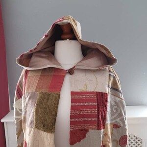 Streampunk Patchwork Cloak - Etsy