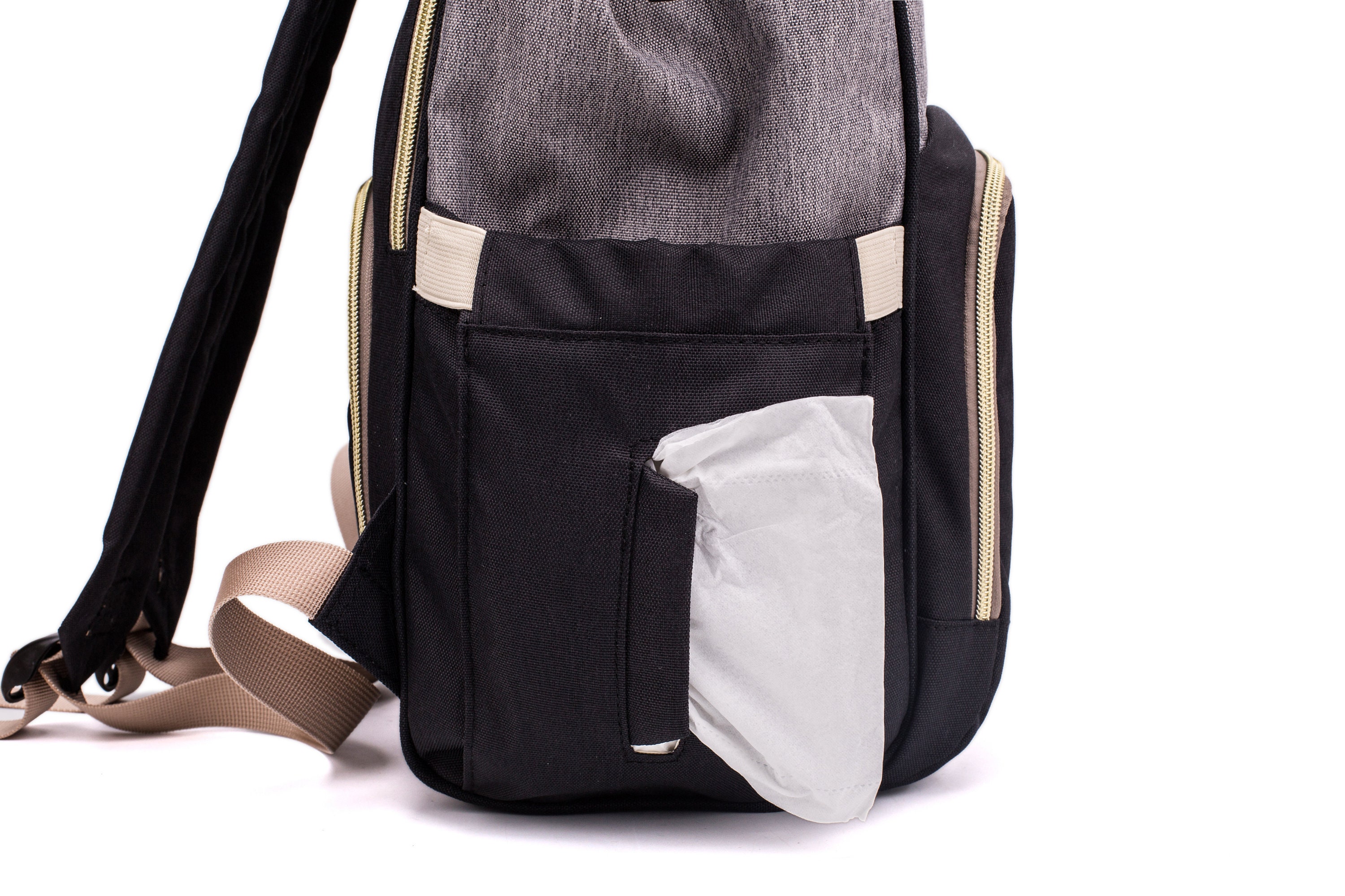 Multi-purpose Baby Diaper Bags - Pink/gray - Etsy