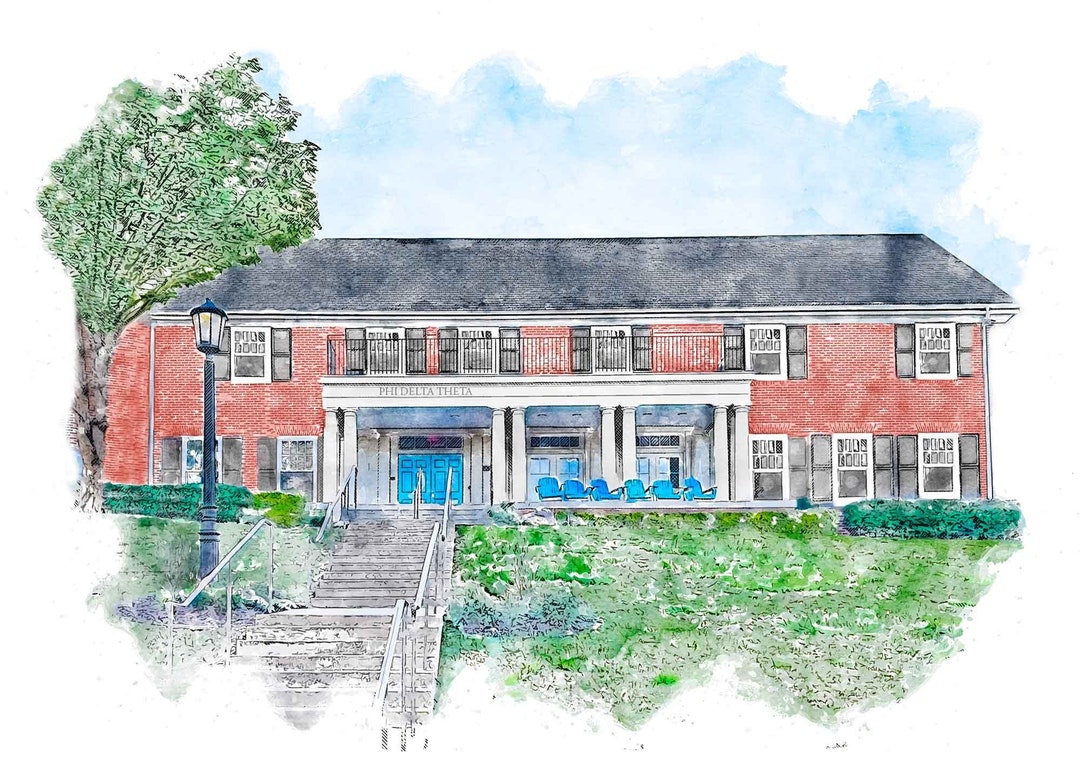 Phi Delta Theta Fraternity House at the University of Arkansas ...