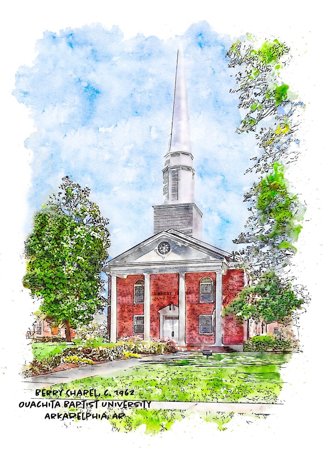 Berry Chapel, Ouachita Baptist University, Arkadelphia, Arkansas ...
