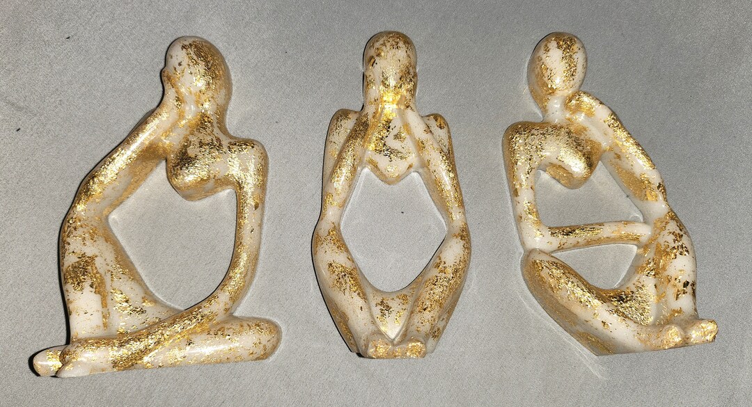 Set of 3 Thinkers - Etsy