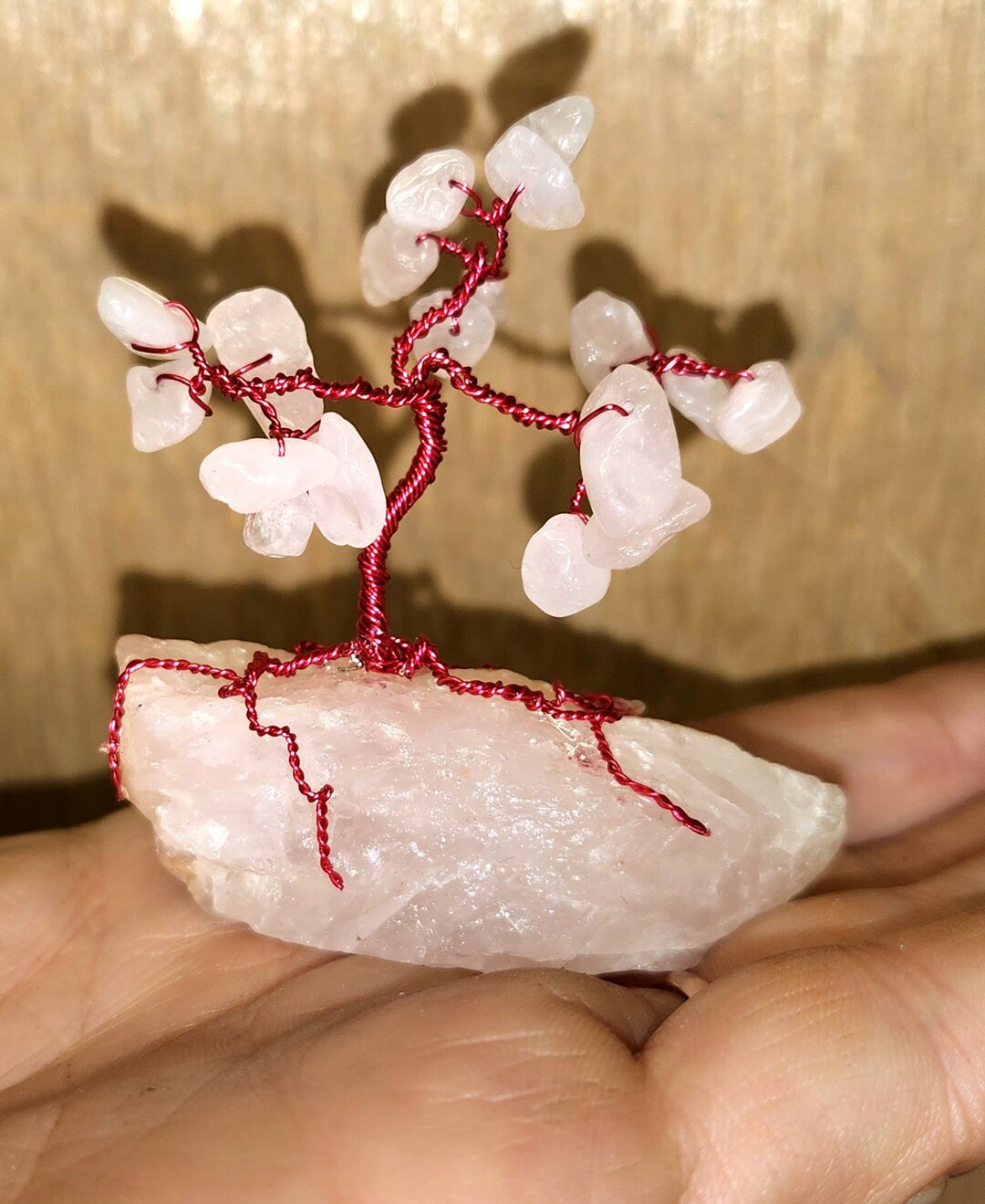 Crystal Tree With A Rock Base - Etsy