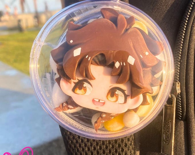 Handmade Isha Kawaii Keychain Chibi Arcane Collectible - Etsy