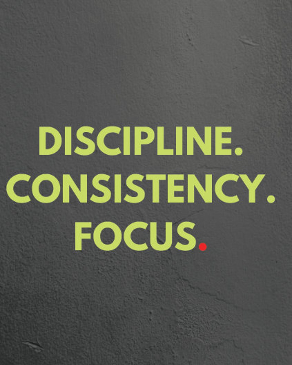MOTIVATIONAL POSTER Discipline Consistency Focus. - Etsy MOTIVATIONAL POSTER Discipline Consistency Focus. - Etsy