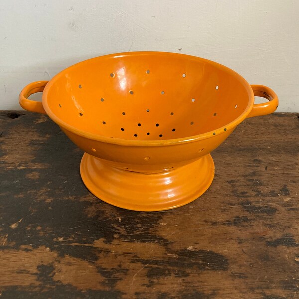 Enamel Colander - Etsy