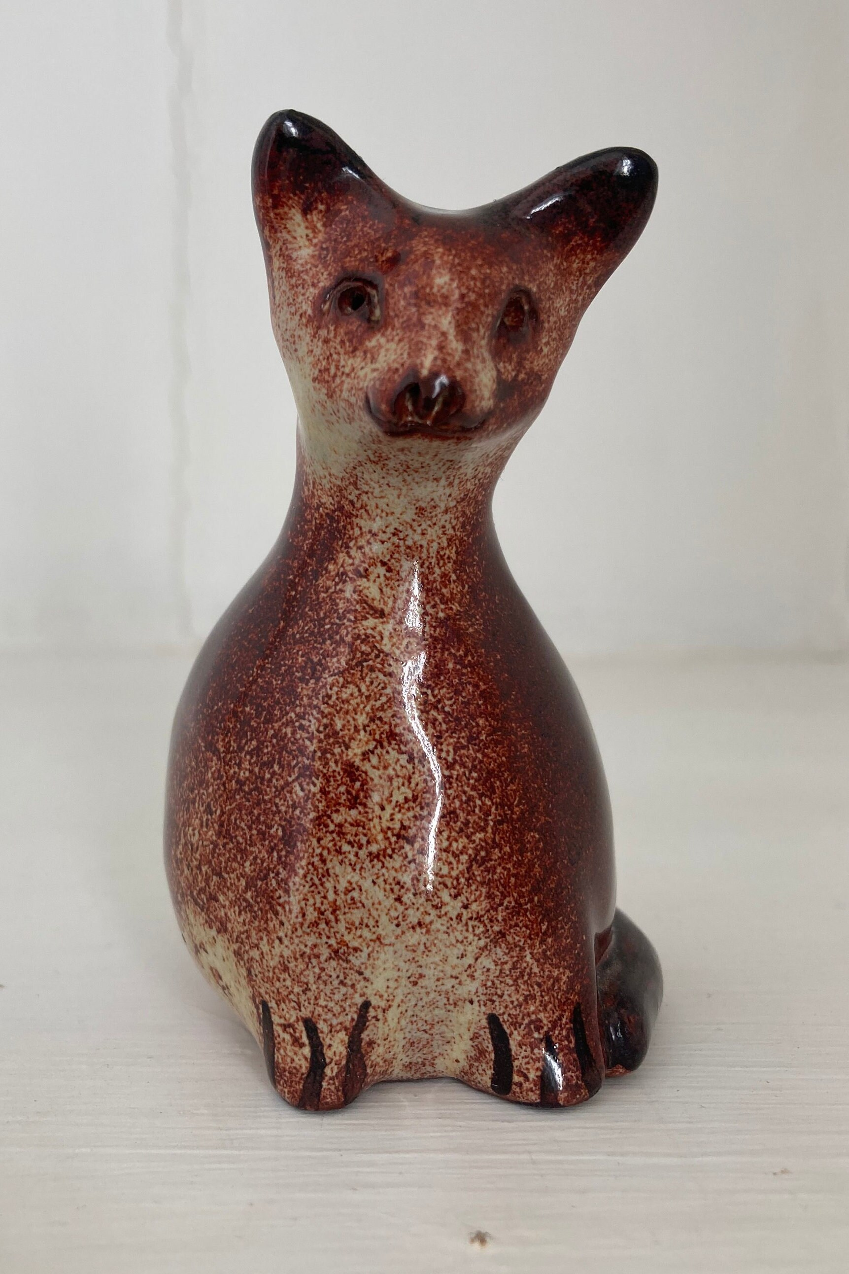 Studio Pottery Cat - Etsy