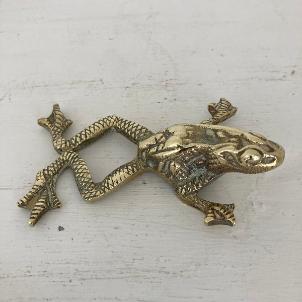 Brass Frog - Etsy UK