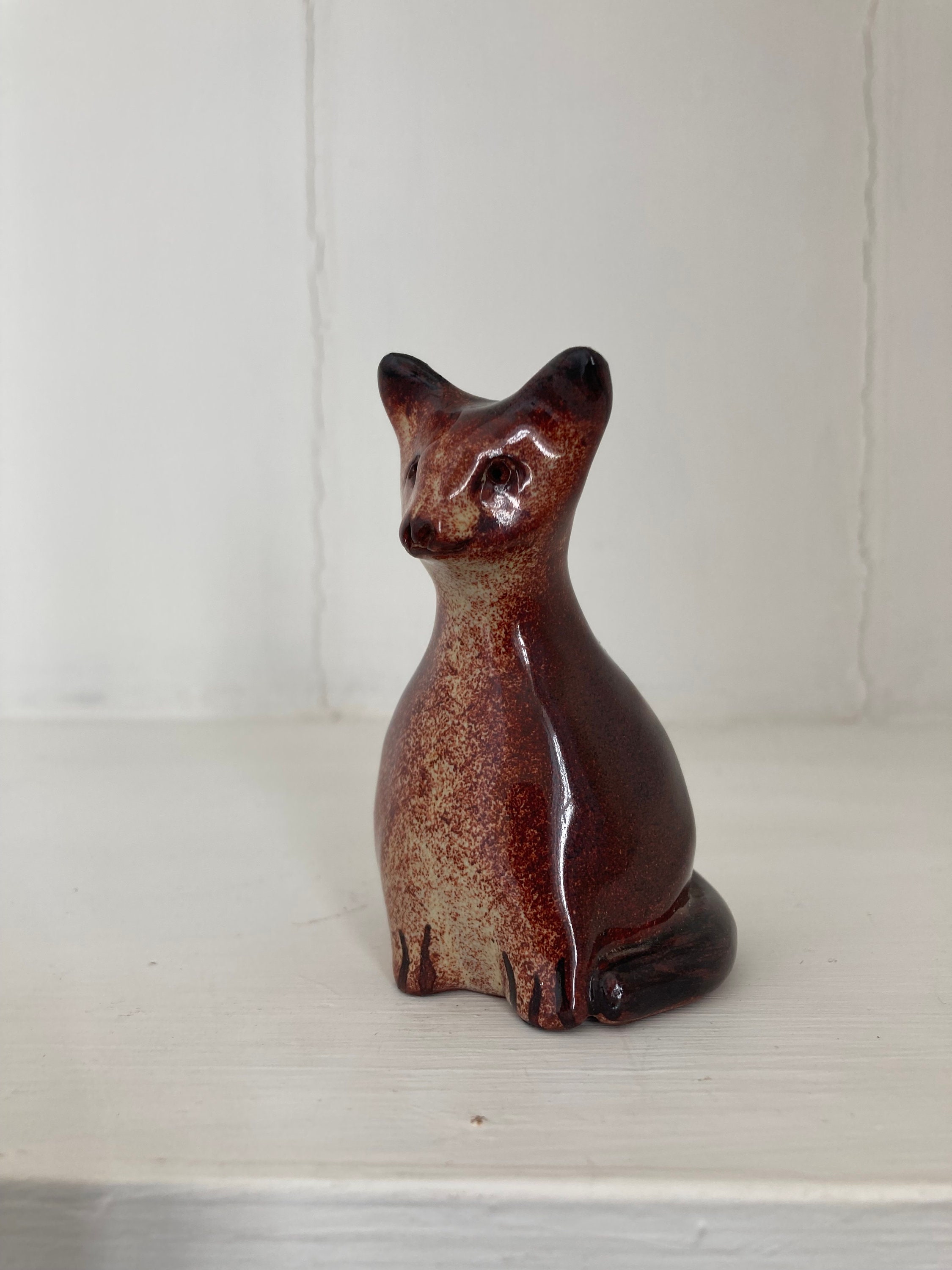 Studio Pottery Cat - Etsy