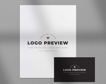Premade Logo Design Alternate Logos Branding Board - Etsy