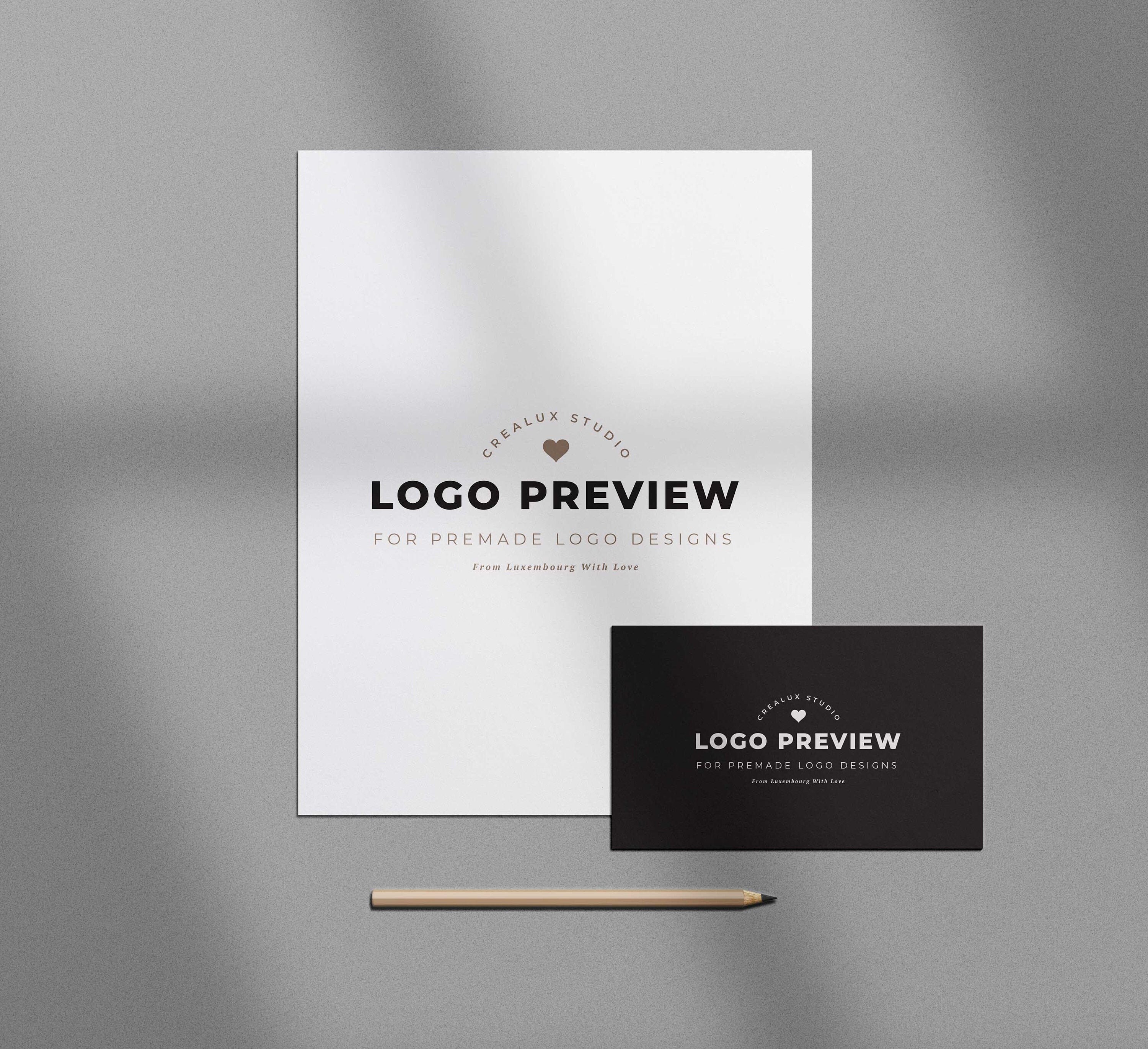Logo Preview, Try Any Logo Before You Buy, Premade Logo, Branding ...