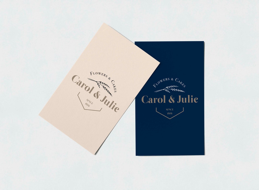 Premade Logo, Branding, Stamp Logo, Logo Design, Logo Design Custom ...