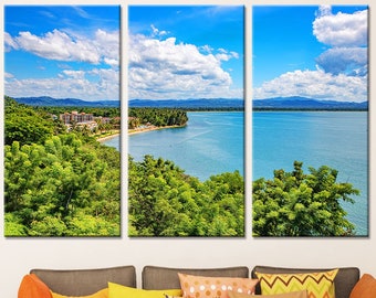 Malibu Ocean Watercolor Wall Art, Ocean View Print, Malibu Print ...