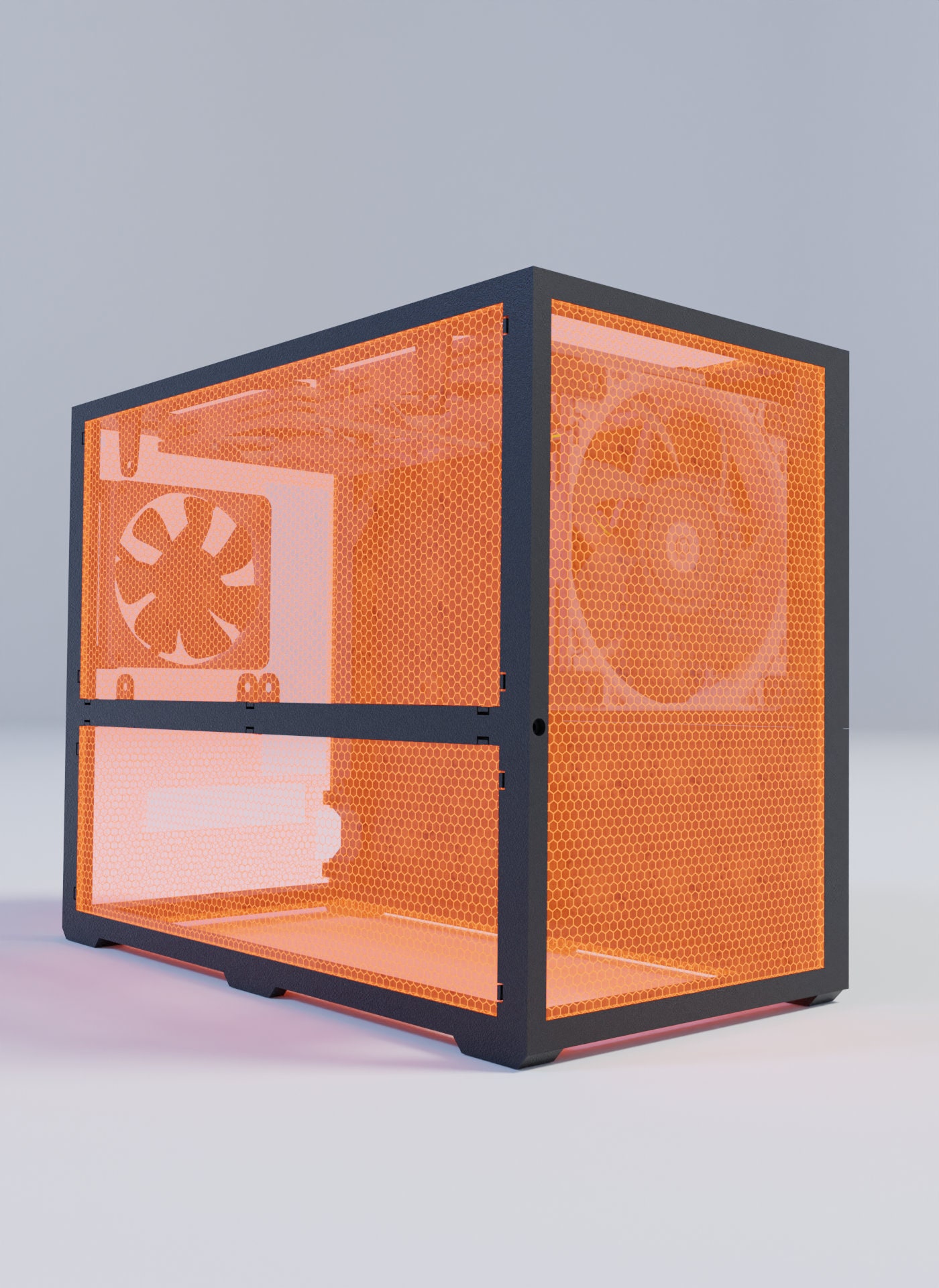 SFF Computer Case Stl for 3D Printing PC Super Form Factor 14.9L ...