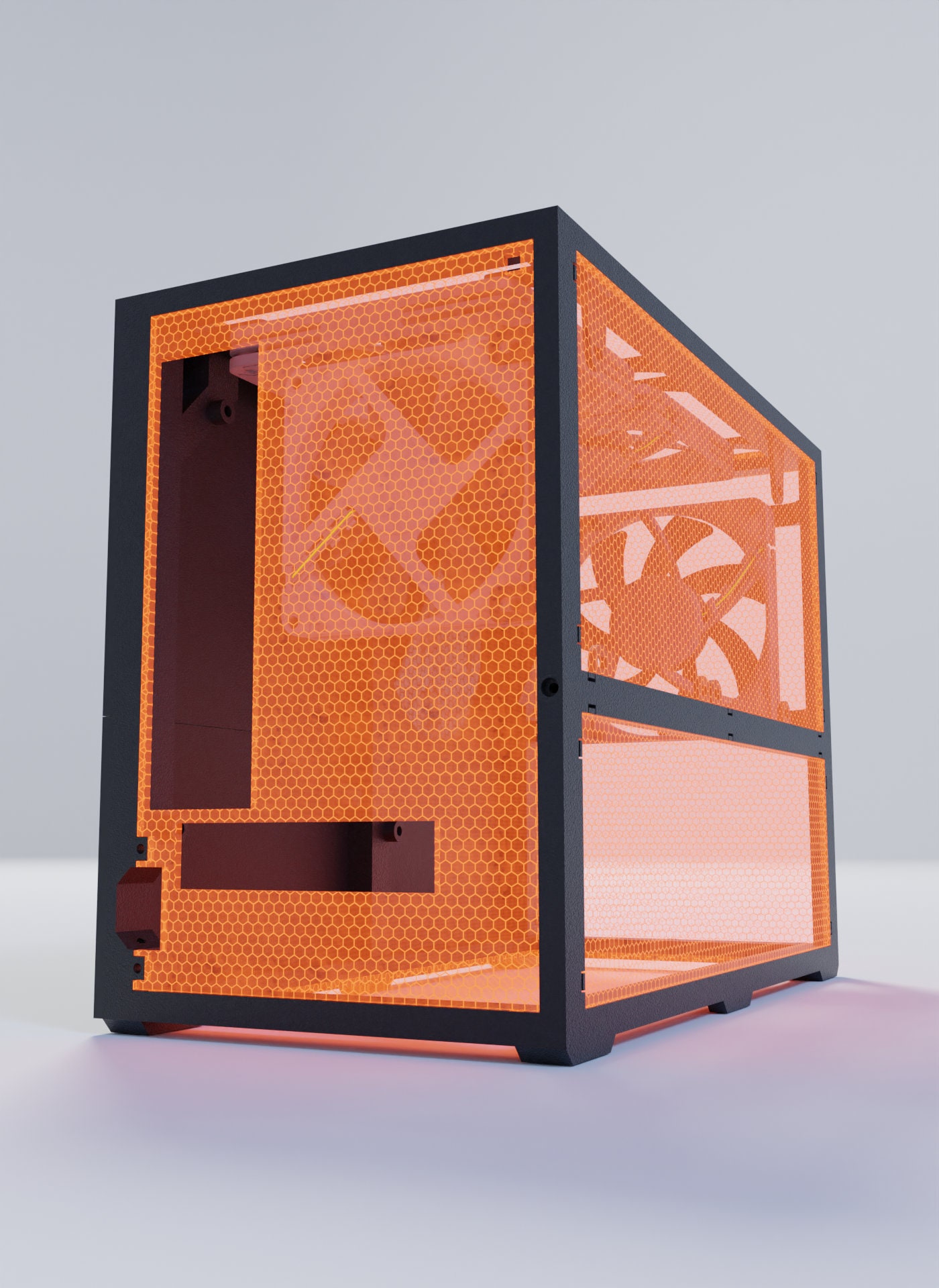 SFF Computer Case Stl for 3D Printing PC Super Form Factor 14.9L ...