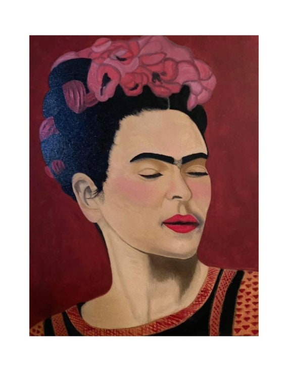 Original Painting Frida Oil Painting - Etsy