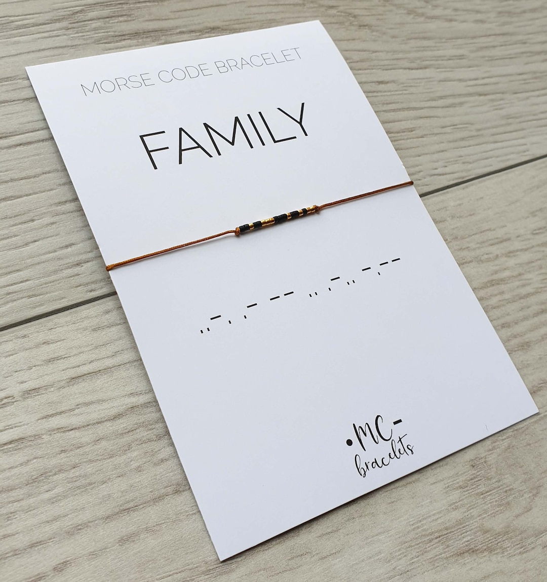 Family Morse Code Bracelet, Family Jewelry, Family Gift, Morse Code ...