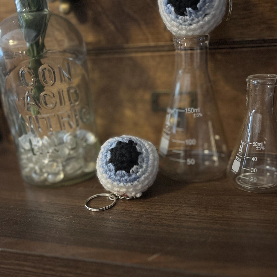 Eyeball Keychain (creepy, Gore, Anatomy, Bag Charm, Alternative ...