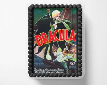 Dracula Cake Topper - Etsy