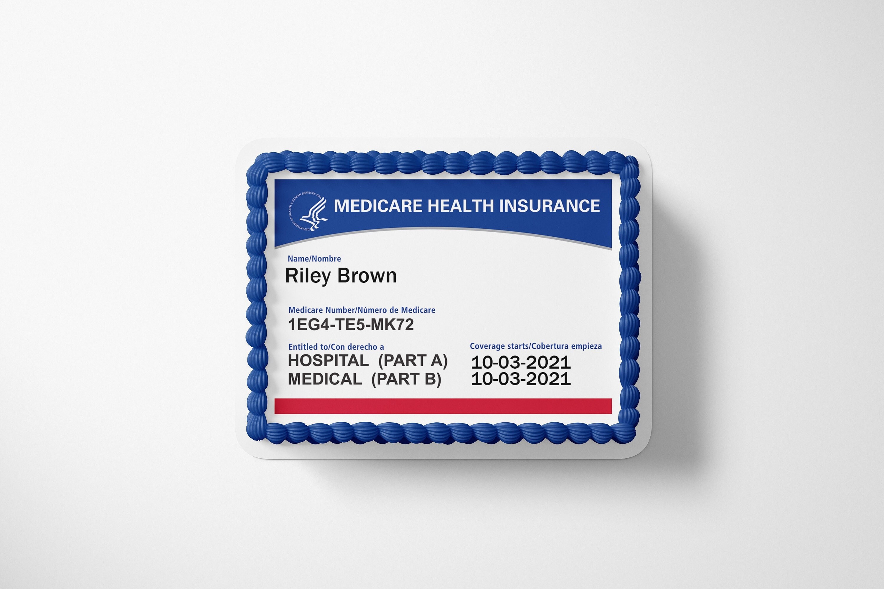 Medicare Birthday Card - Etsy