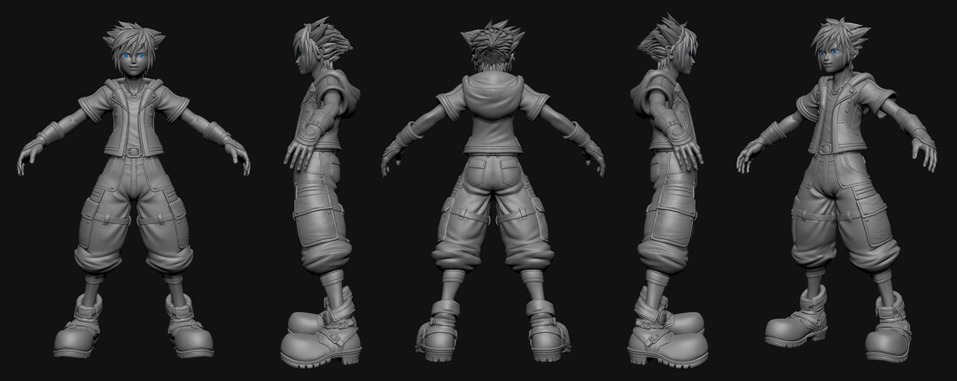Kingdom Hearts 3 Sora - Etsy