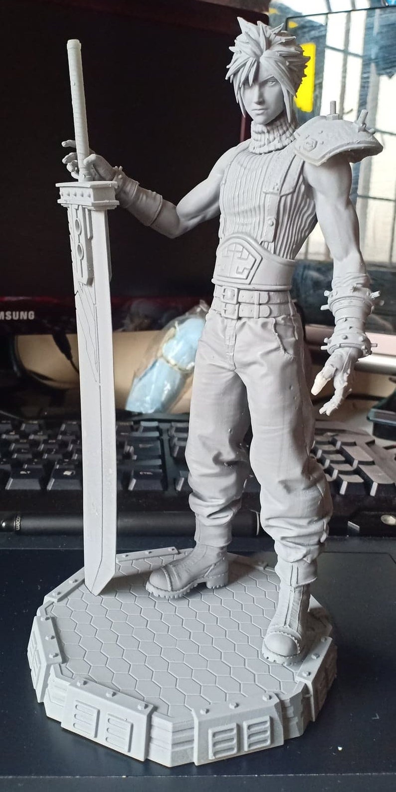 Cloud Strife Stl Files 3d Print Ready - Etsy