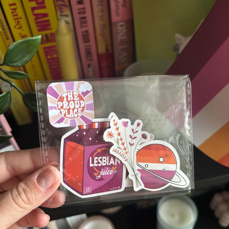 Lesbian Sticker Etsy Uk