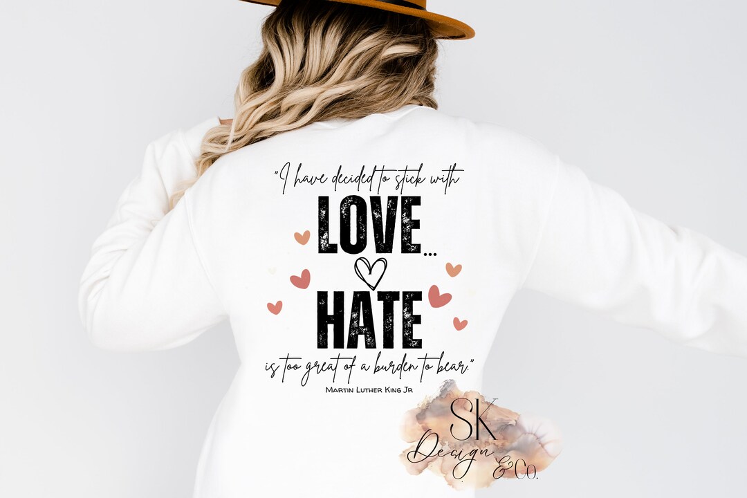 MLK Quote PNG, DTF Print, Sublimation Design, Screenprint - Etsy