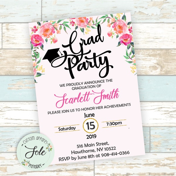 Graduation Announcement 2020 - Etsy