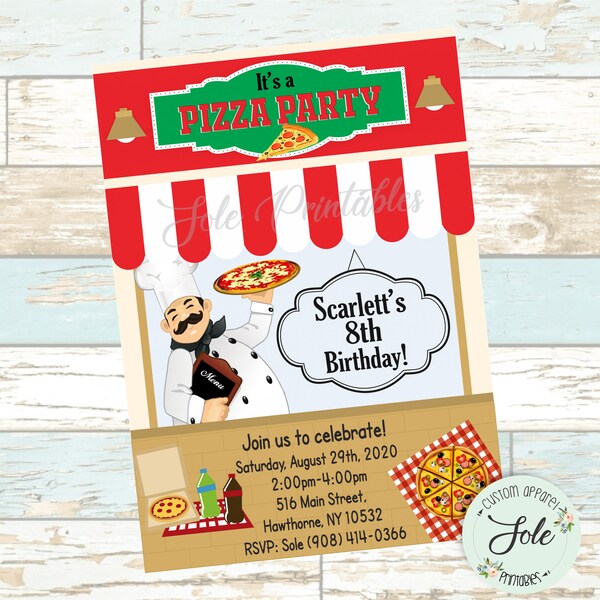 Pizza Party - Etsy
