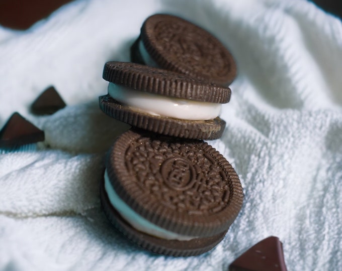 Cookie Soap Creme Filled Soap, Chocolate Cookie, Candy Soap, Sweet ...