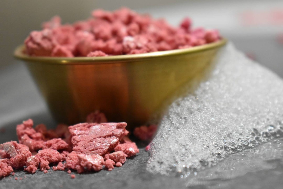 Shimmer Bubble Bath Crumbles 40 Scents Bubble Bath Powder Solid Bubble ...