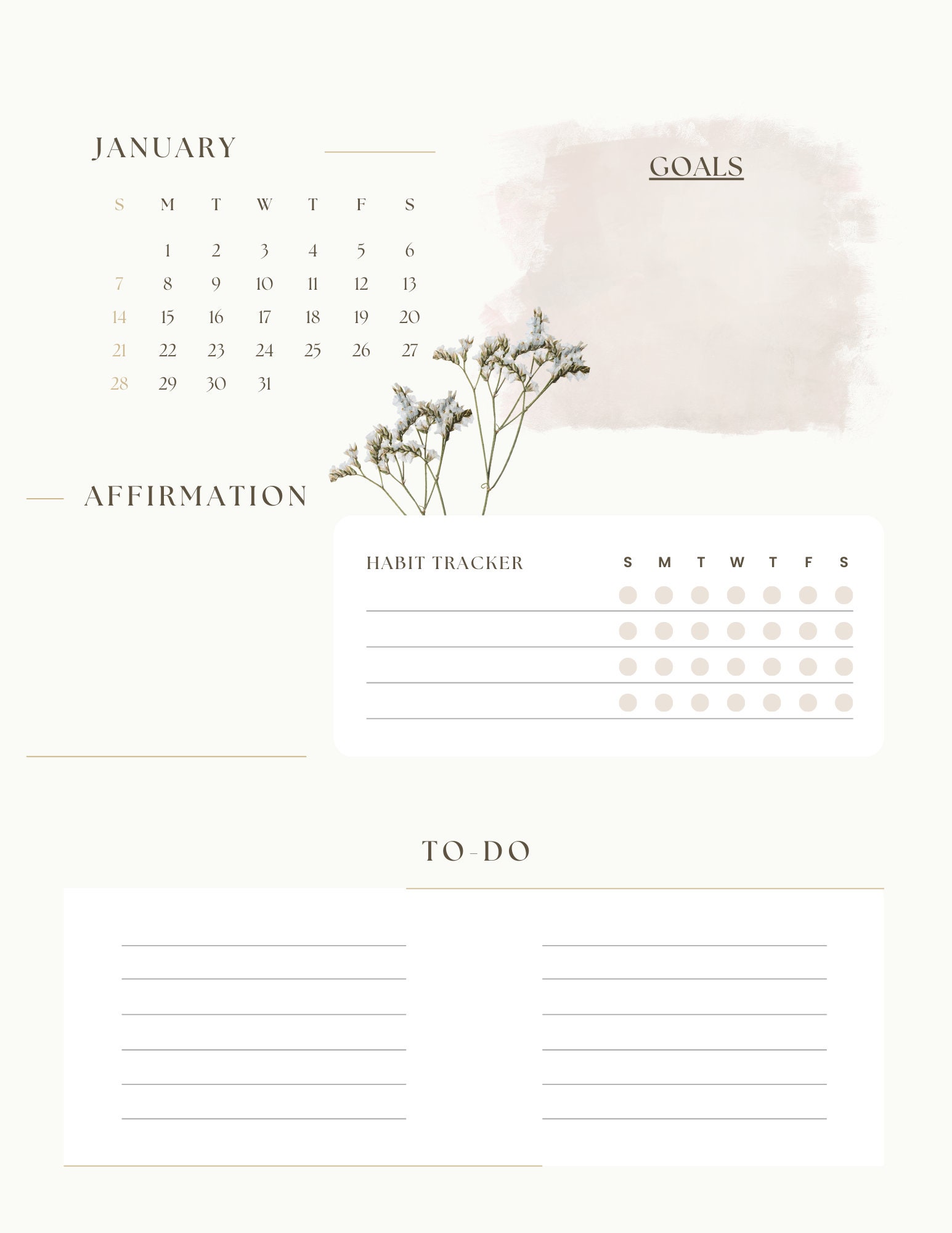 Printable 2024 Planner, 2024 Calander - Etsy