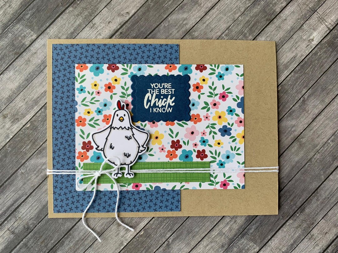 You're the Best Chick I Know Card - Etsy