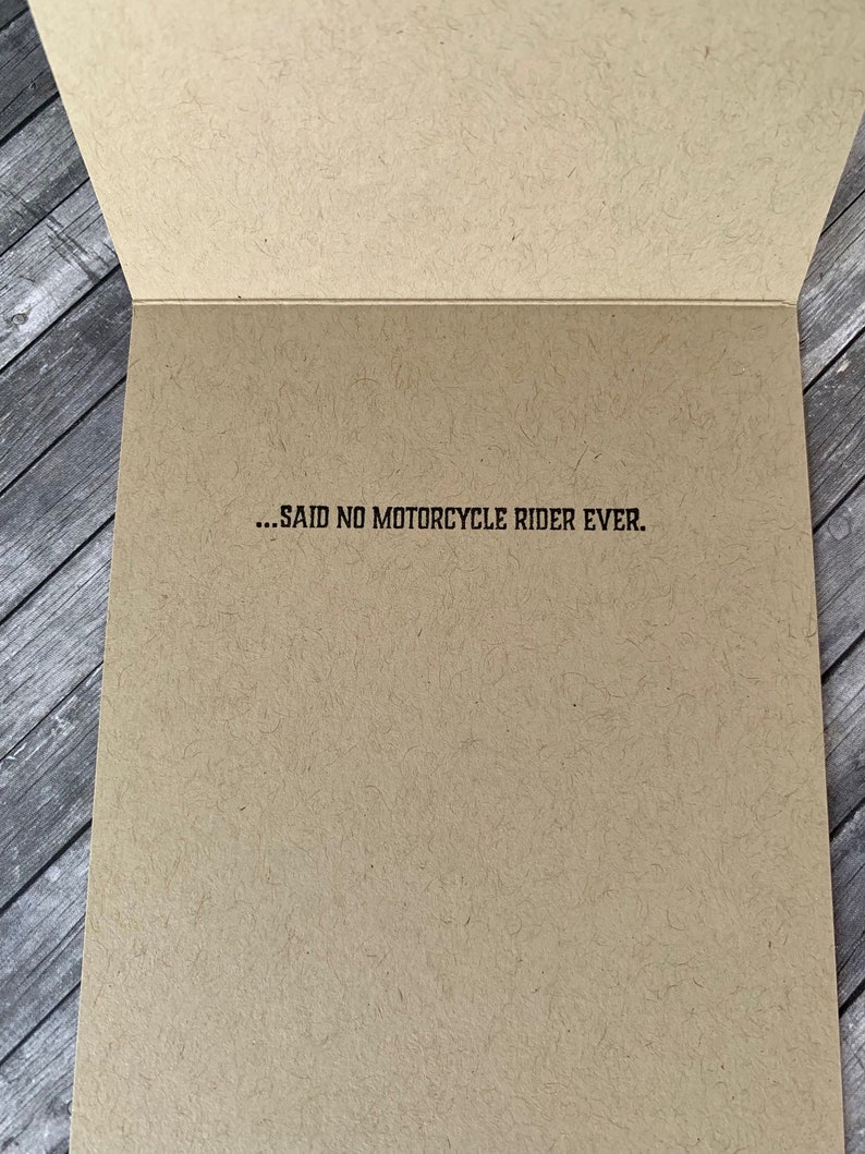 Motorcycle Card - Etsy