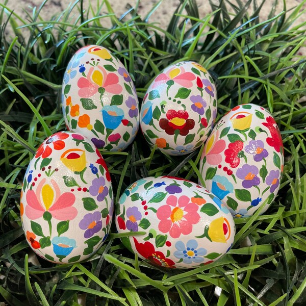 Hand Painted Egg - Etsy