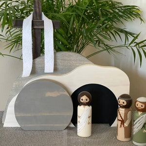 Easter Crèche Full Set 9 Pieces - Etsy