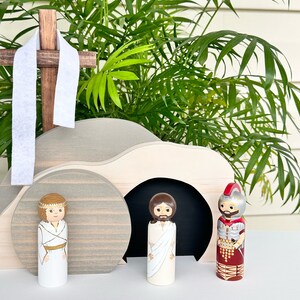 Easter Crèche Full Set 9 Pieces - Etsy