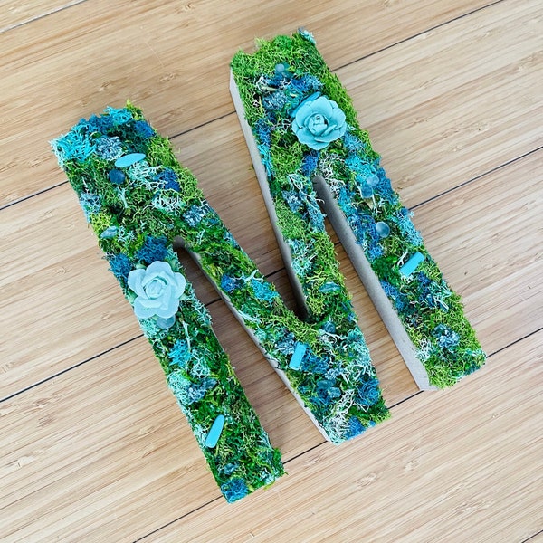 Moss Letter - Etsy