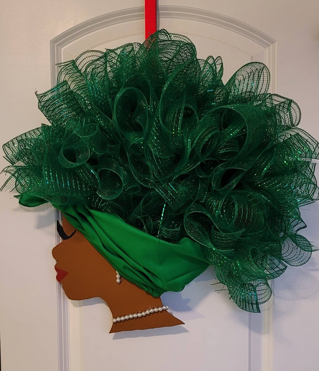 Green Diva Wreath - Etsy